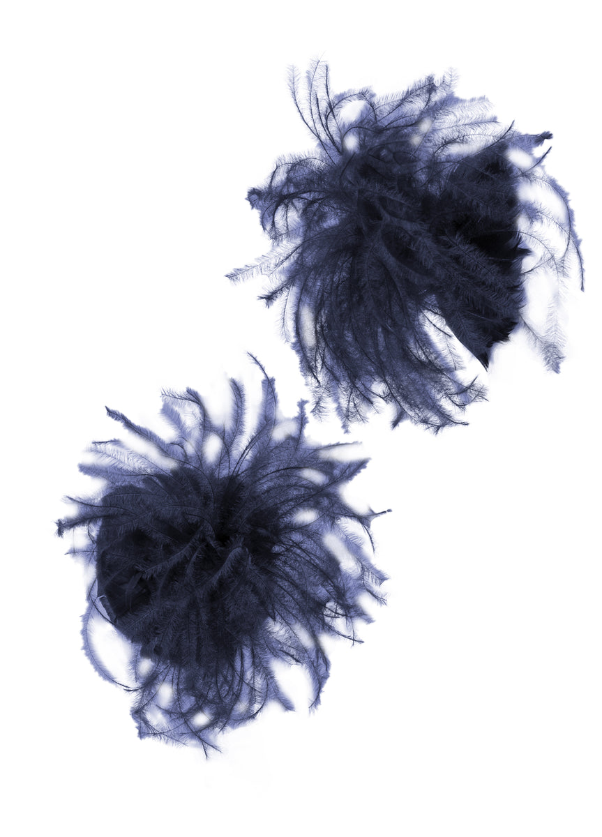 Feather Flower Brooch Pin – MARLOWE